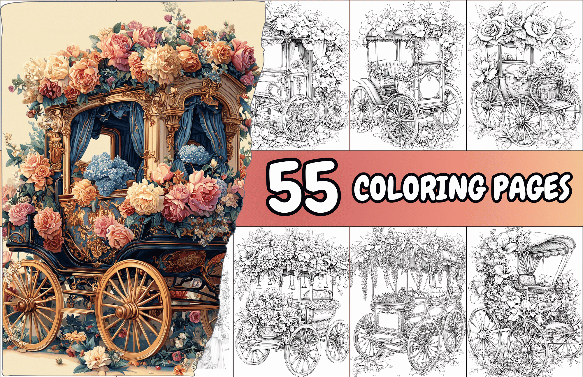 Rustic Roses Rides - Anton Color Studio